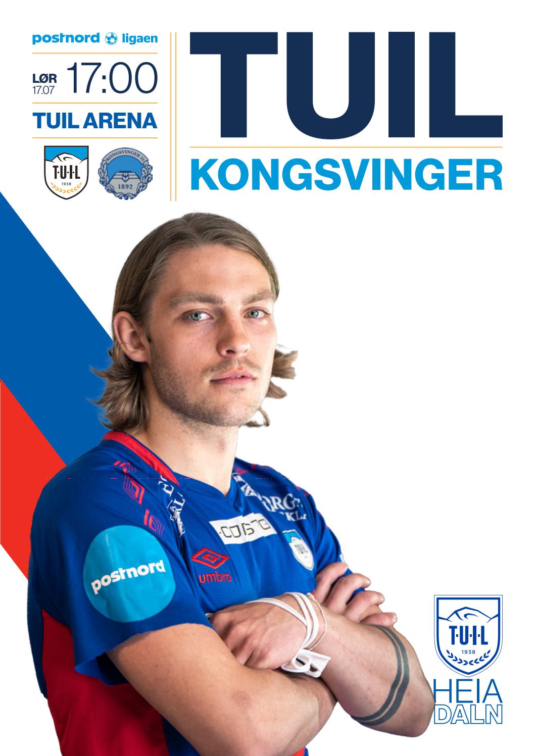 Kampprogram 2021: TUIL - Kongsvinger by TUIL Fotball - Issuu