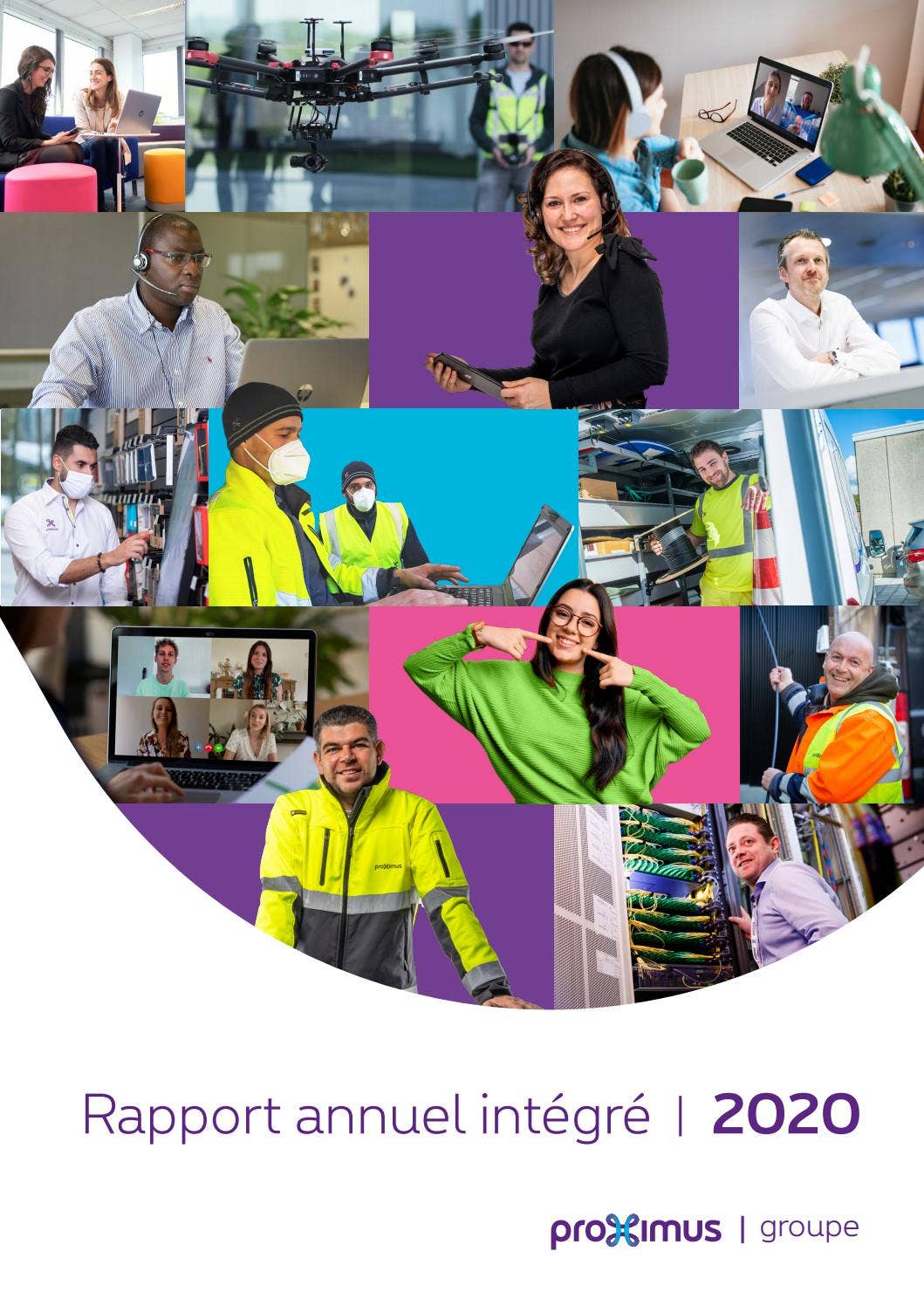 Rapport annuel intégré 2020 by Proximus - Issuu