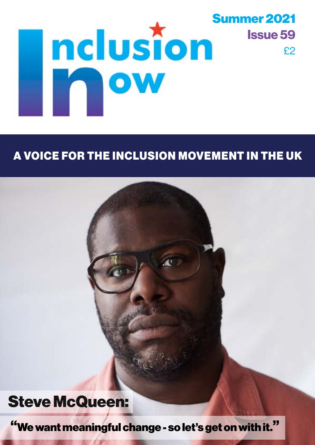 Inclusion Now Magazine 59 Summer 2021 by ALLFIE - Issuu
