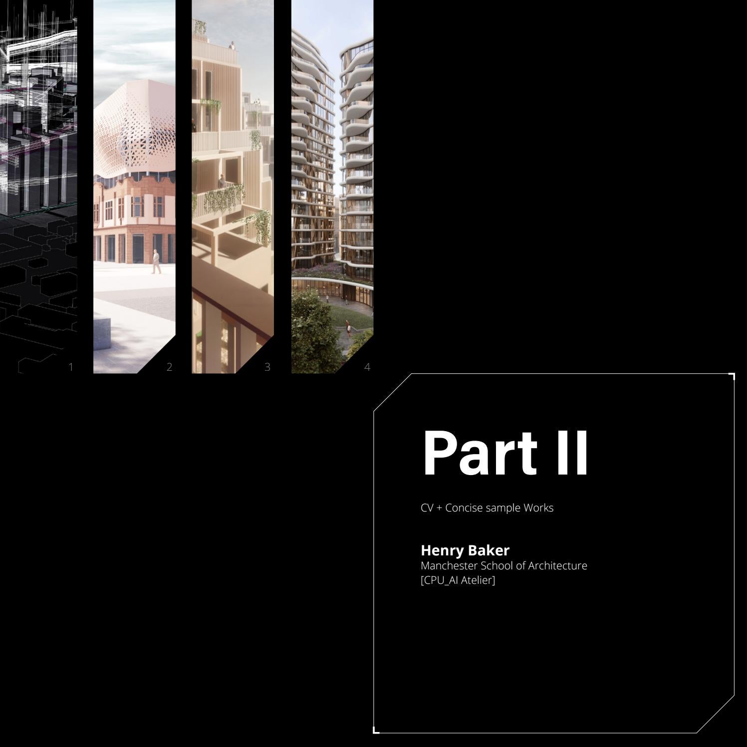 Part 2 Sample Portfolio + CV by Henry Baker - Issuu