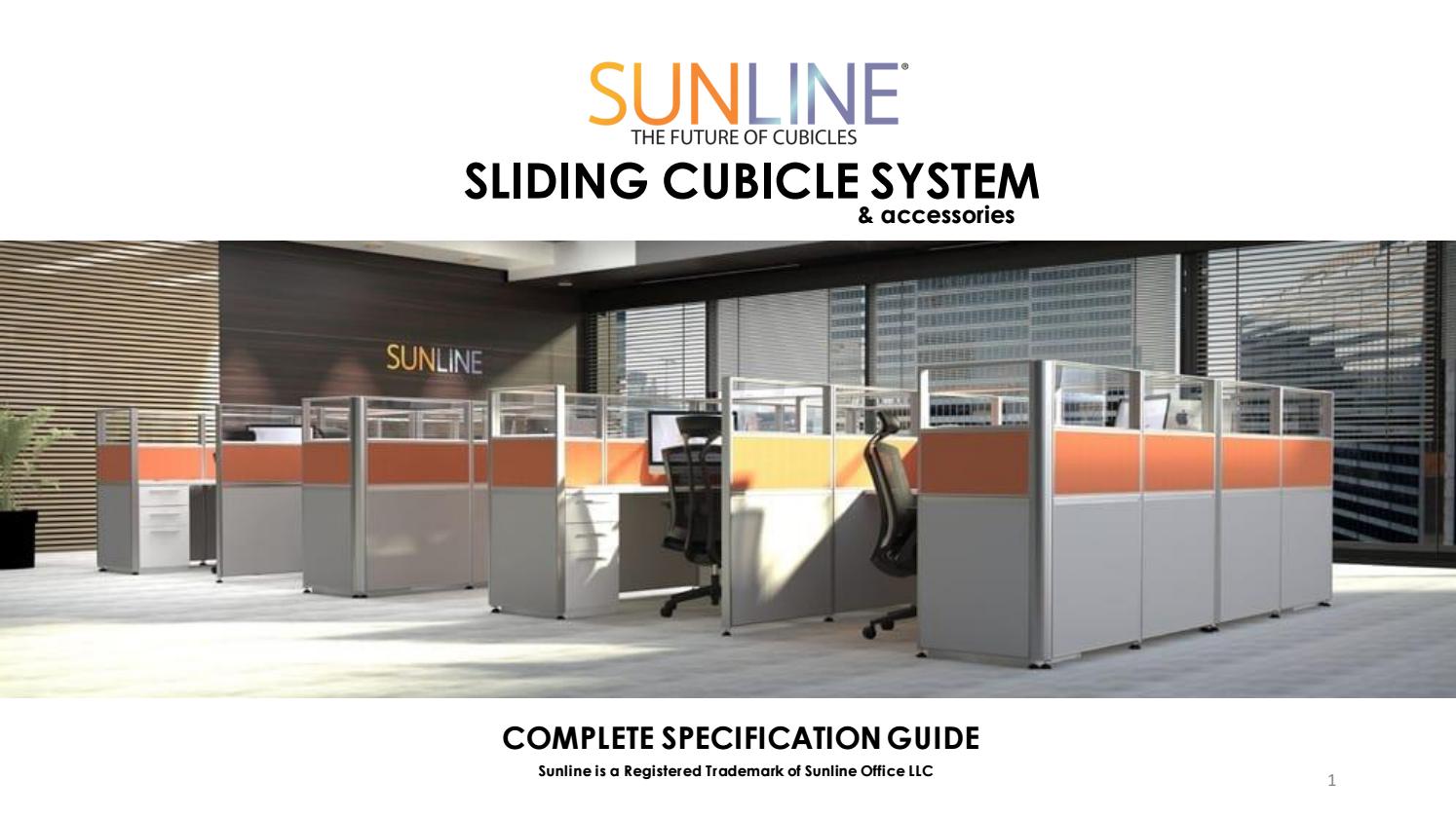 Sunline Cubicle Specification Guide by Sunline - Issuu