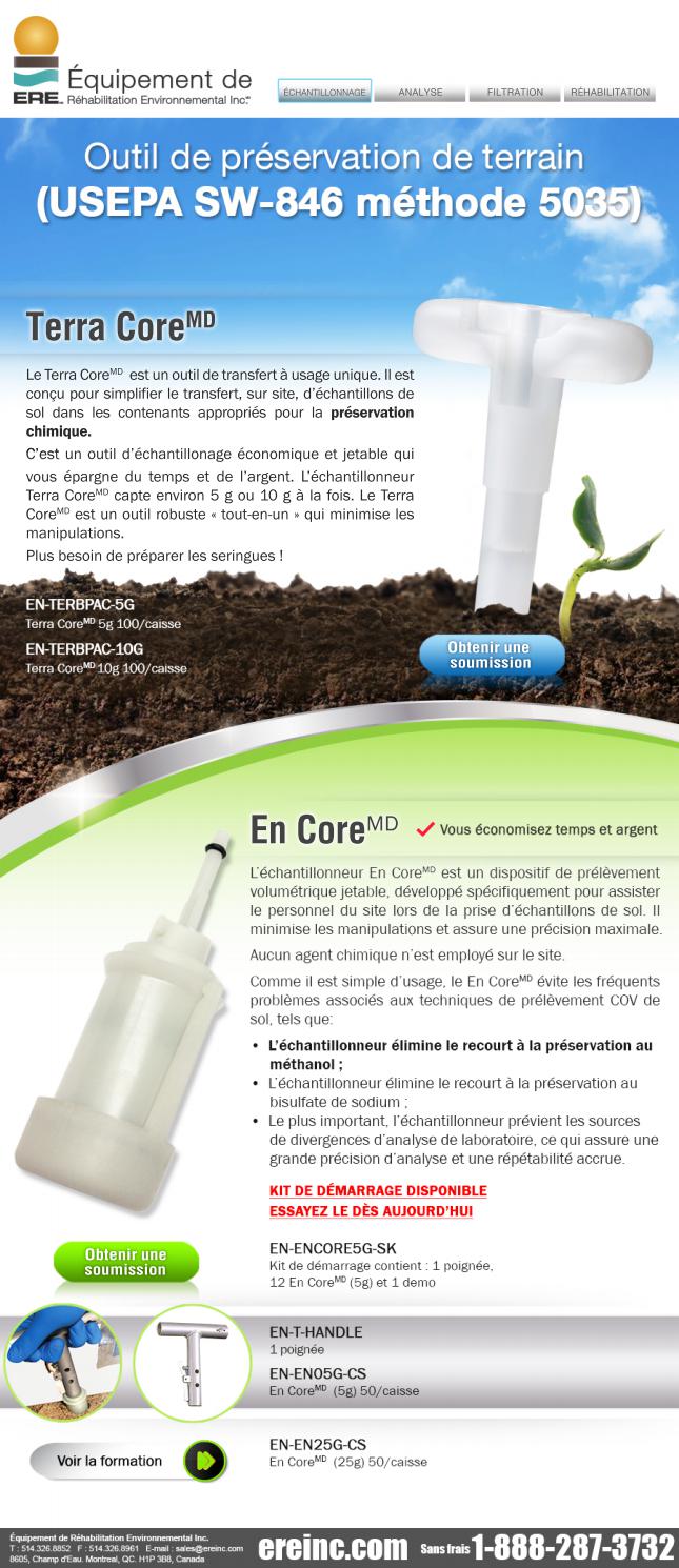 TerraCore-EnCore-Fr by ERE Inc - Issuu
