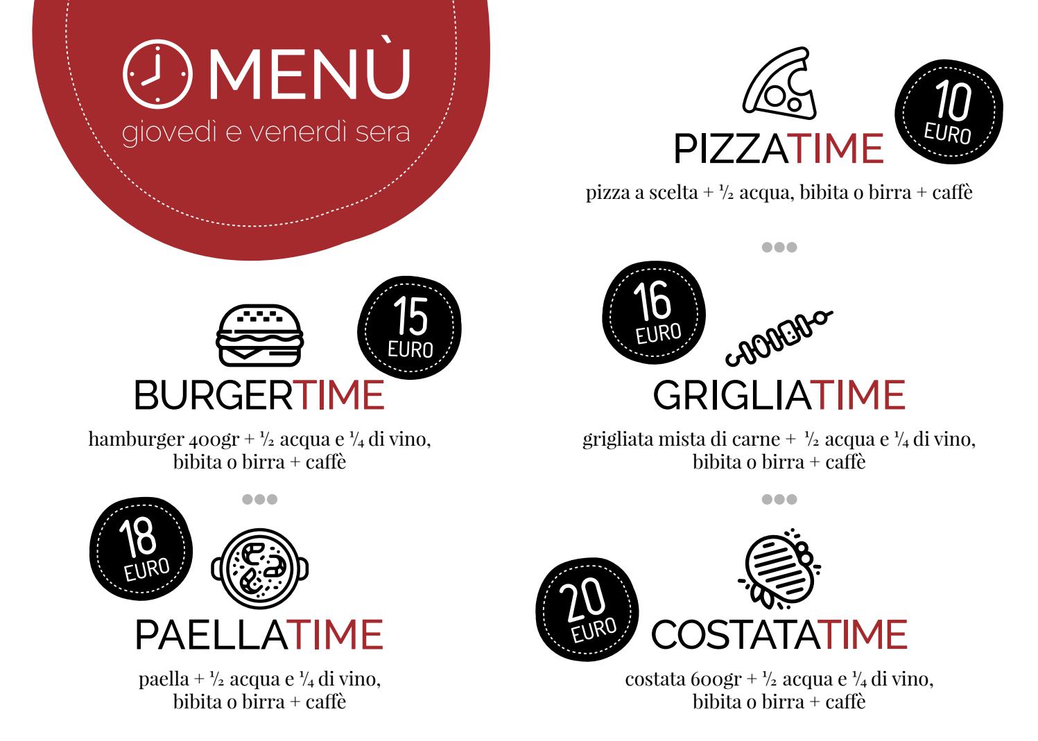 TIMEOUT_RESTAURANT menù by immaginate - Issuu