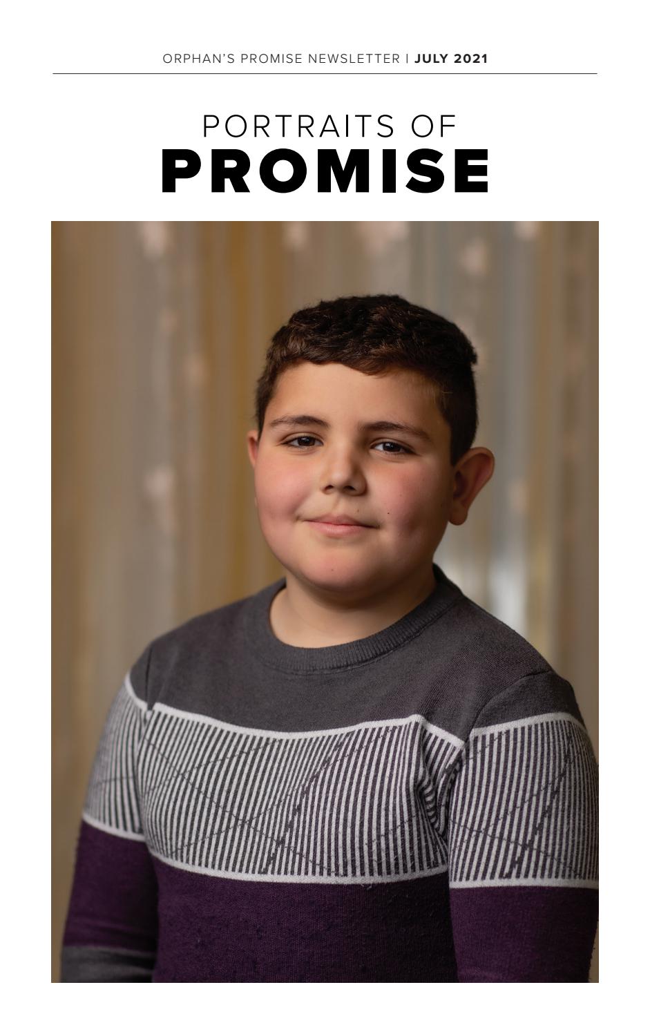 Portraits of Promise | July 2021 by Orphan's Promise - Issuu