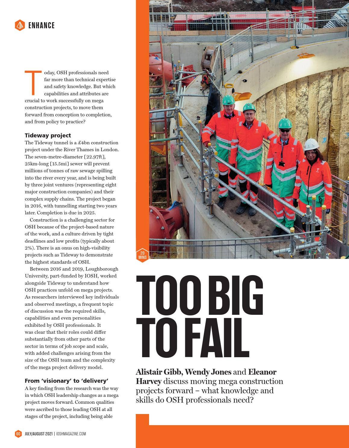 IOSH magazine - July/Aug 2021 by Redactive Media Group - Issuu