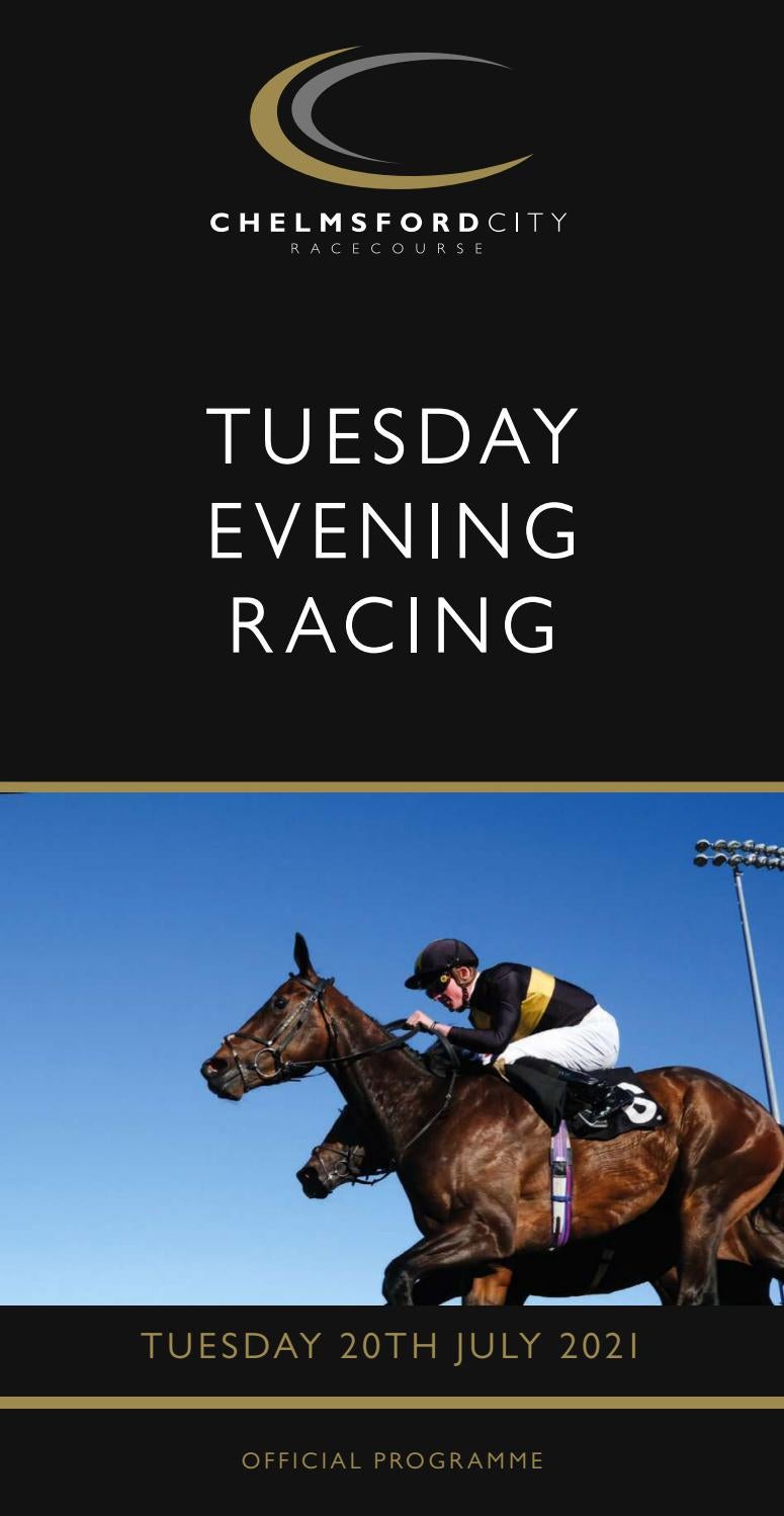 Chelmsford City Racecard - Tuesday 20th July by Weatherbys - Issuu