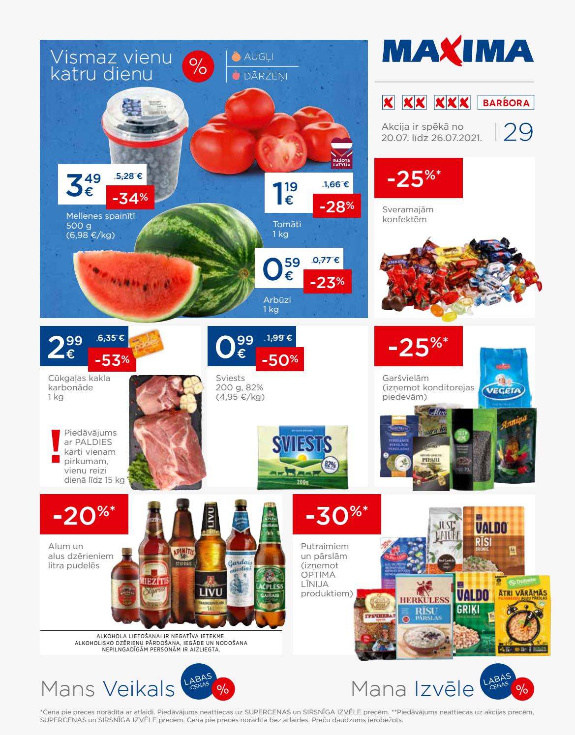 MAXIMA | X XX XXX | 20.-26.07.2021. by Maxima Latvija - Issuu