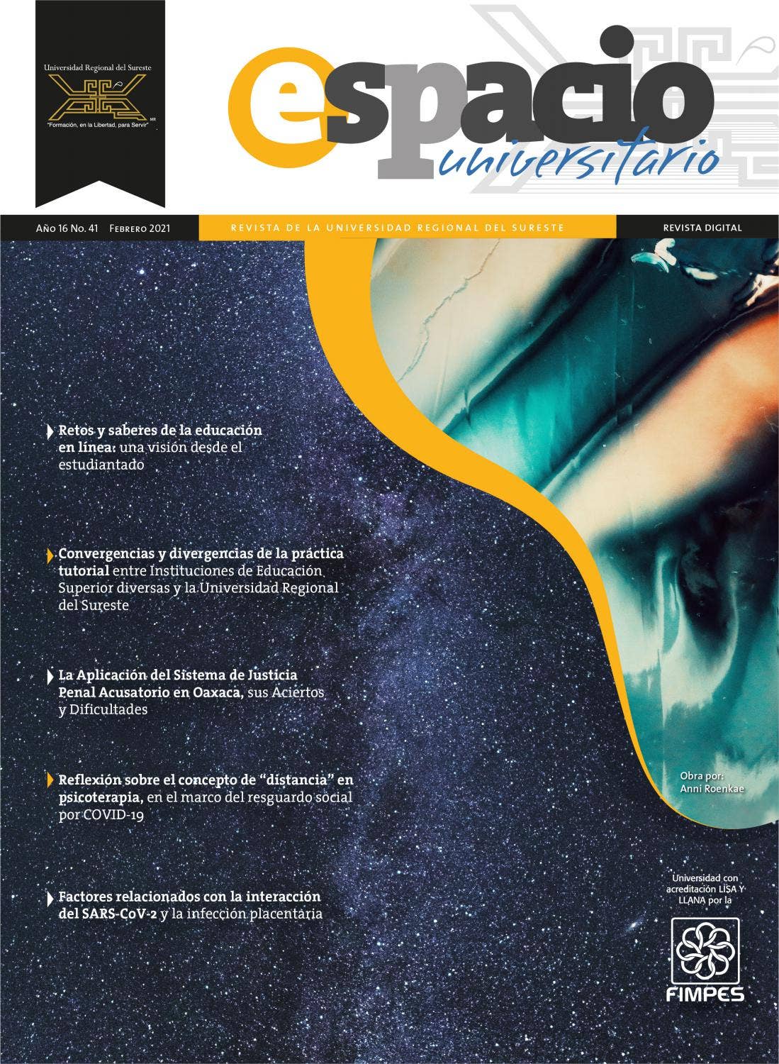 REVISTA ESPACIO UNIVERSITARIO No. 41 by URSE - Issuu