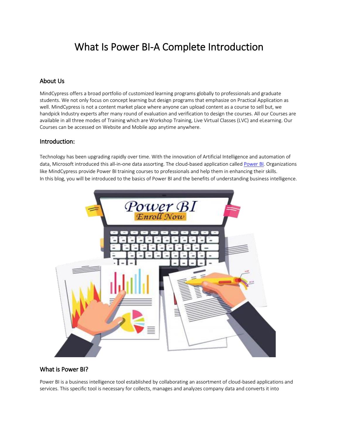 what-is-power-bi-a-complete-introduction-by-mindcypress-issuu