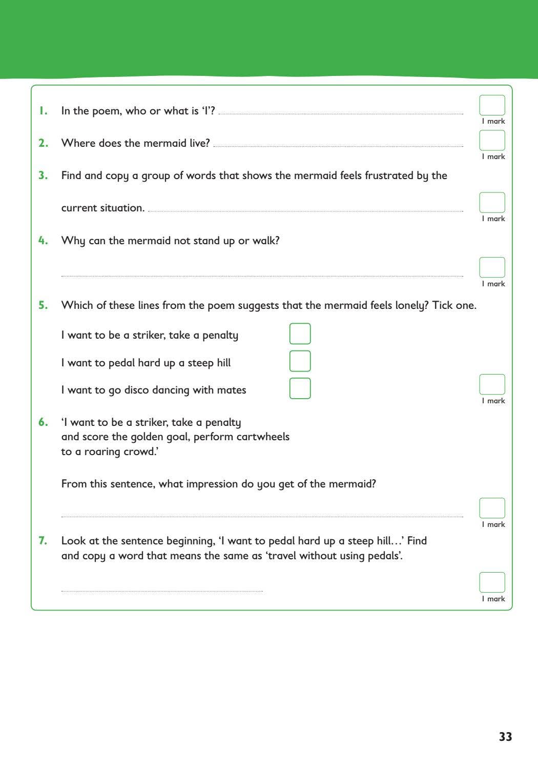 Collins Year 6 Reading Comprehension Targeted Practice Workbook by ...