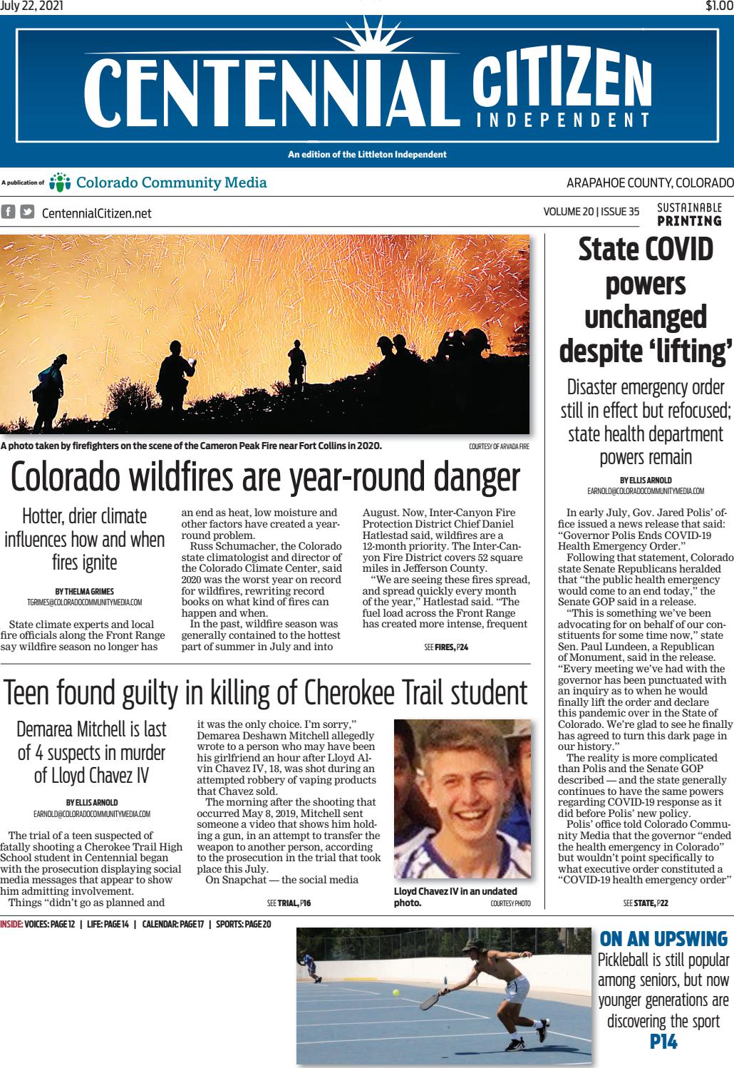 Centennial Citizen 07-22-21 by Colorado Community Media - Issuu