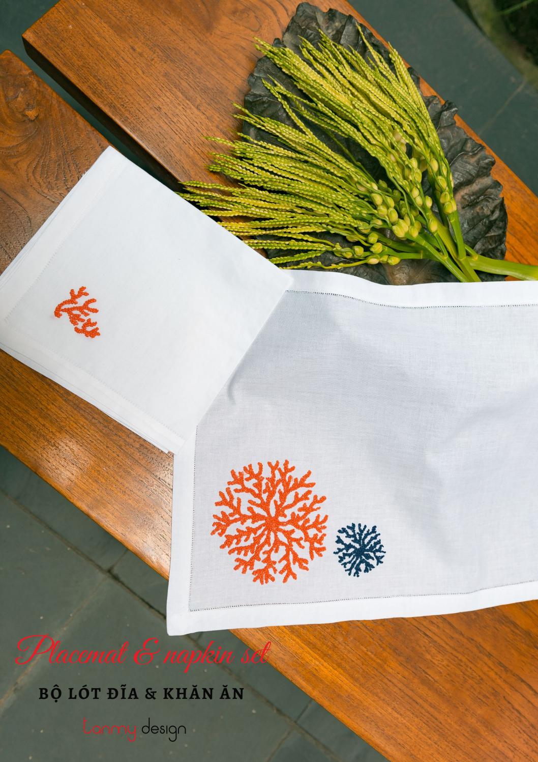 Tanmy Design Embroidery Placemat & Napkin by Tân Mỹ - Issuu