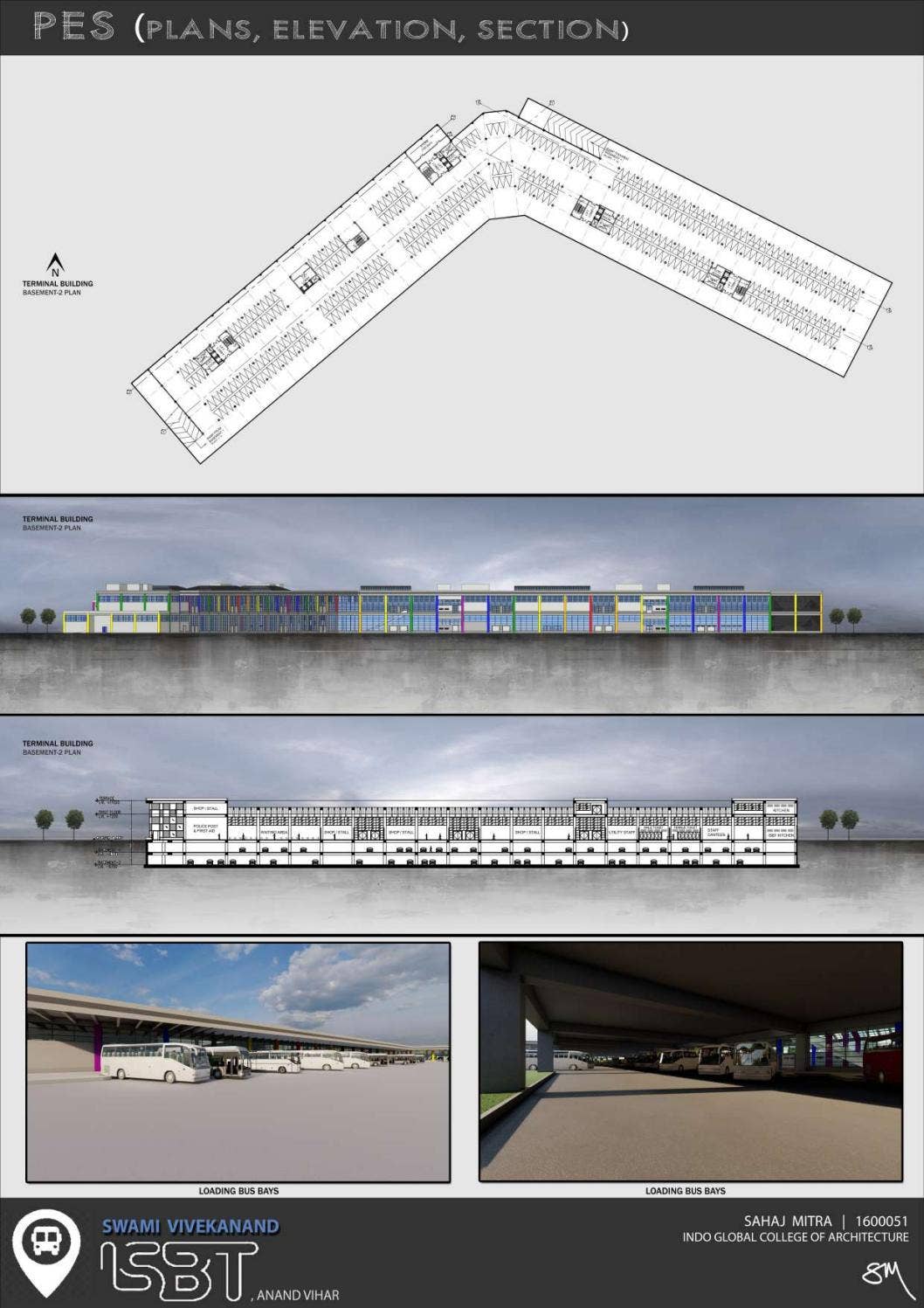 Architecture Design Thesis | ISBT, ANAND VIHAR by Sahaj Mitra - Issuu