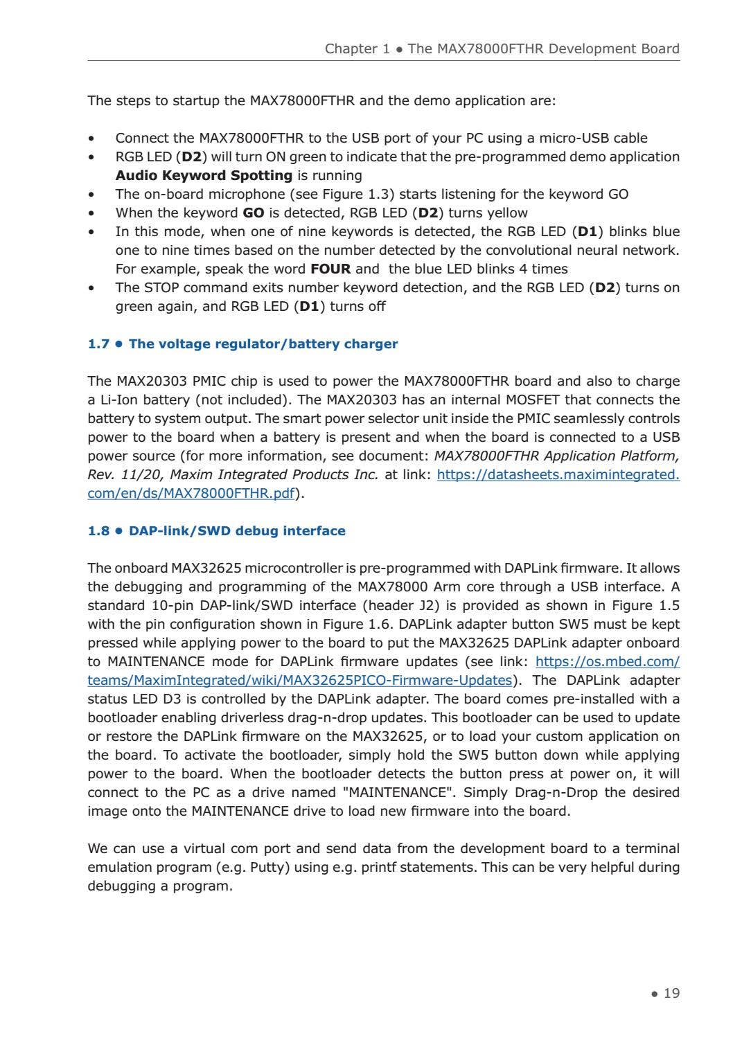 Get Started with the MAX78000FTHR Development Board (Extract) by Elektor - Issuu