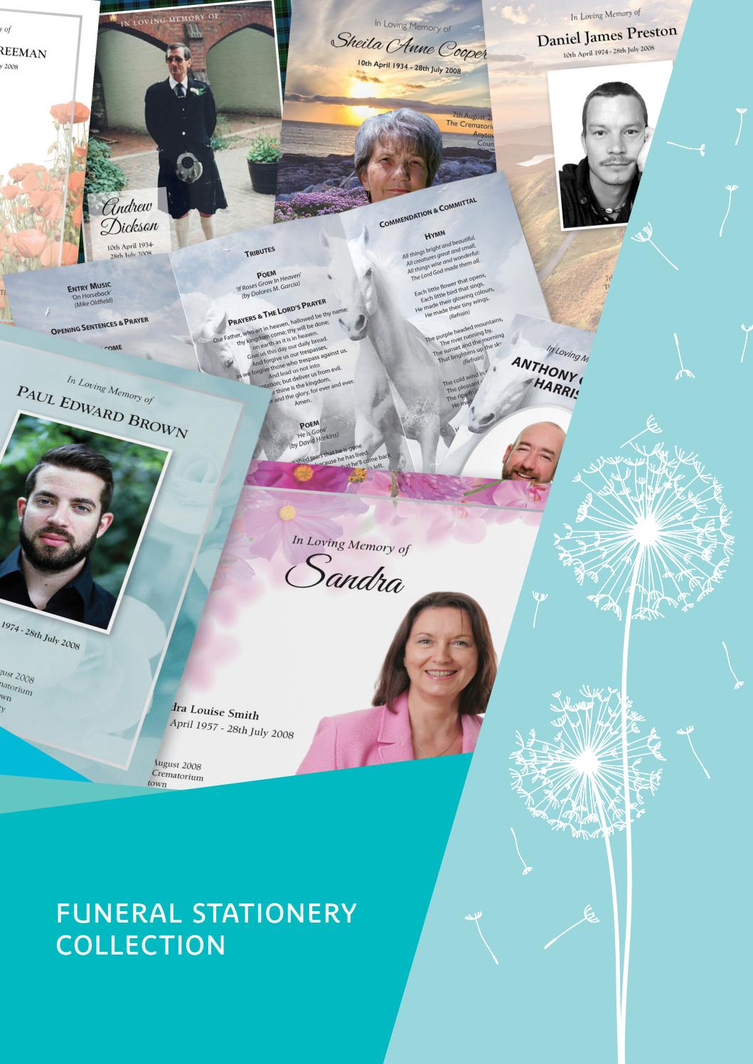 Funeral-Stationery Collection brochure by Portnall.com - Issuu