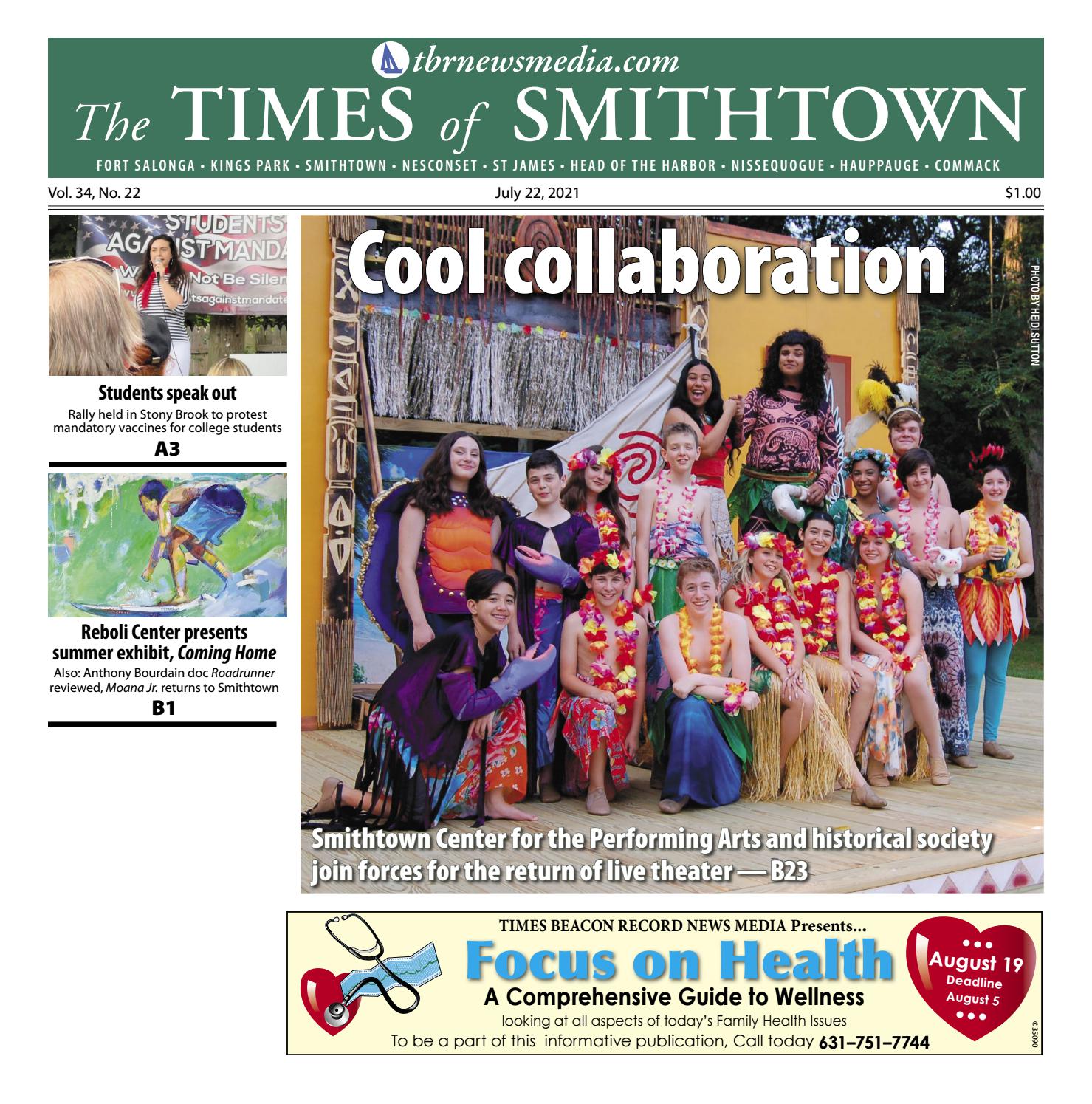 The Times of Smithtown - July 22, 2021 by TBR News Media - Issuu