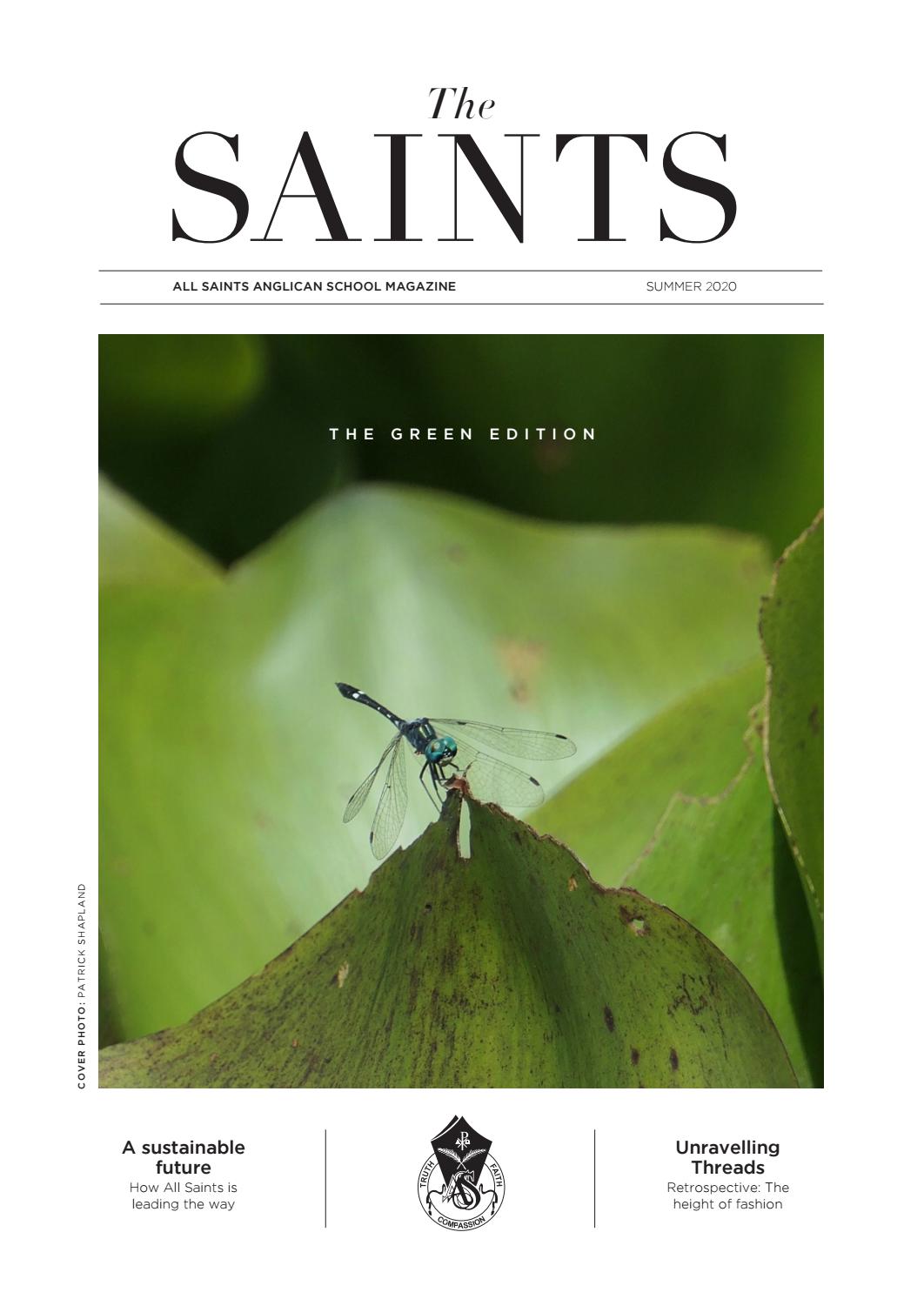 The Saints Magazine - Summer 2020 Edition by All Saints Anglican School ...
