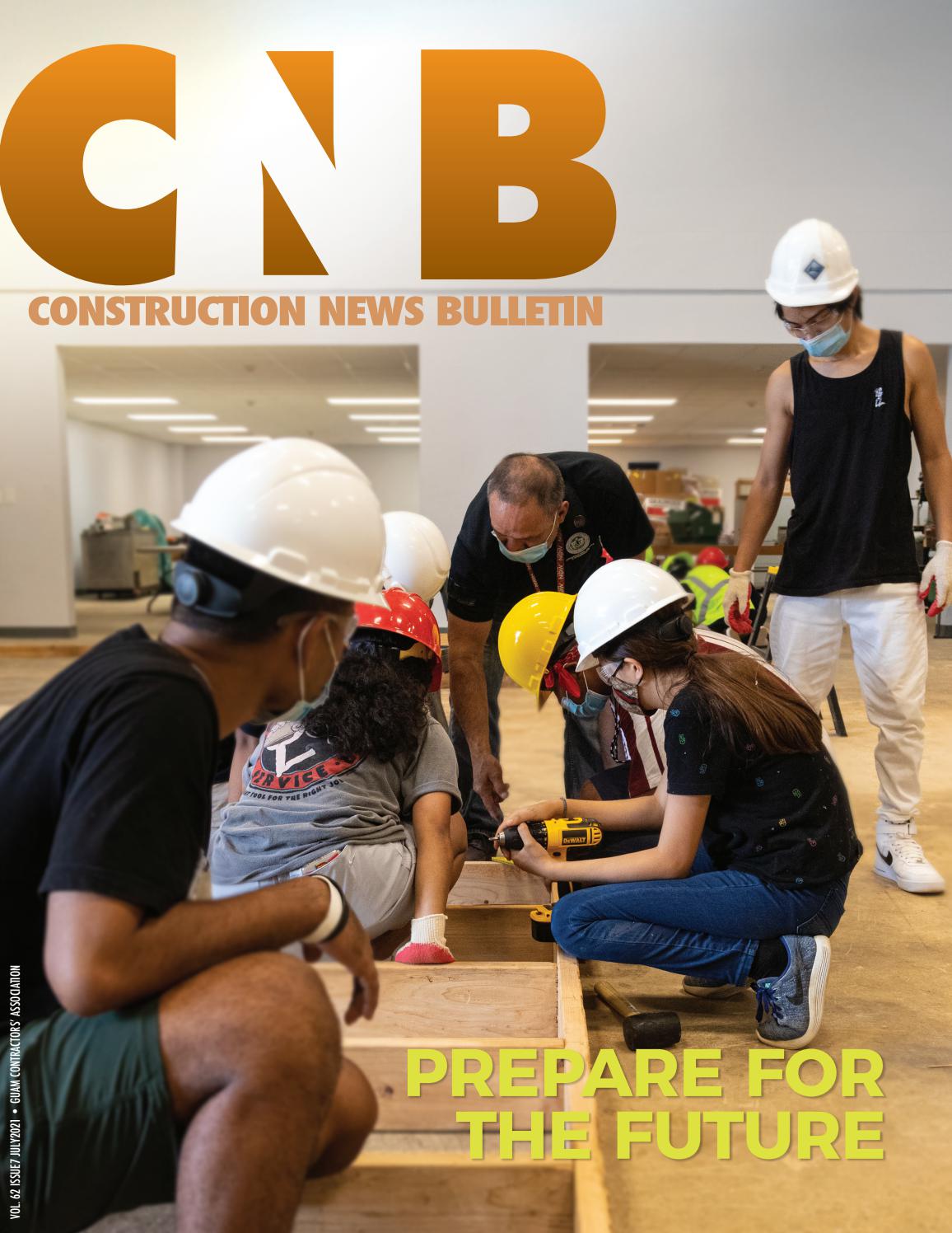 GCA Construction News Bulletin July 2021 by Guam Contrators Association ...