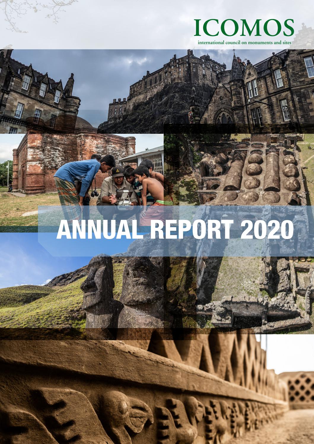 2020 ICOMOS Annual report by ICOMOS International Council on Monuments ...