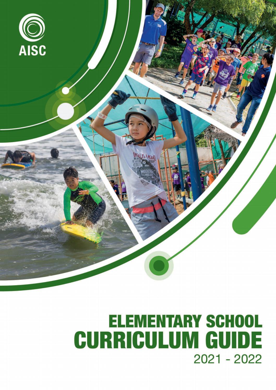 Elementary School Curriculum Guide (2021–2022) by American ...