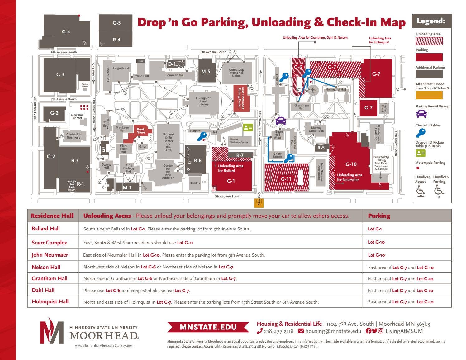 Housing Move In Map by Minnesota State Moorhead - Issuu