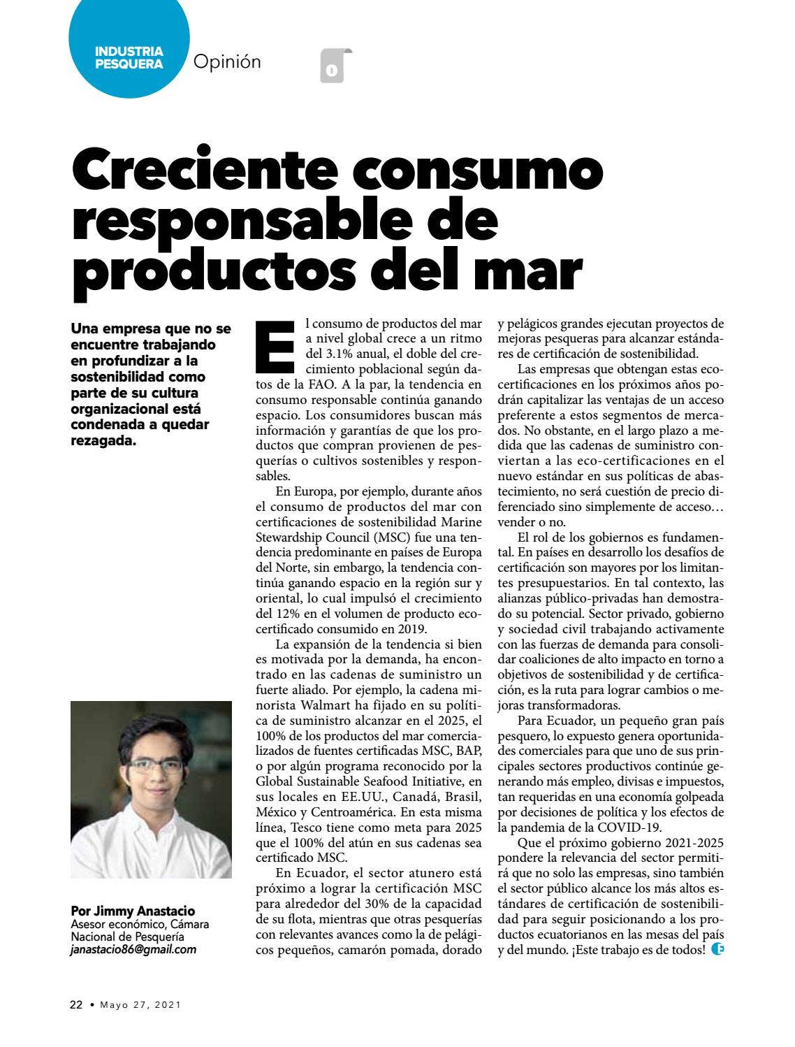 Enfoque MAYO 2021 by Vistazo.com - Issuu