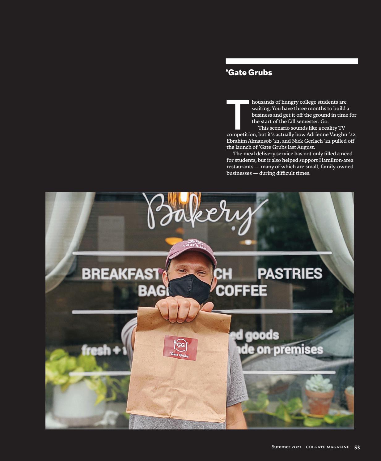 Colgate Magazine — Summer 2021 by Colgate University - Issuu