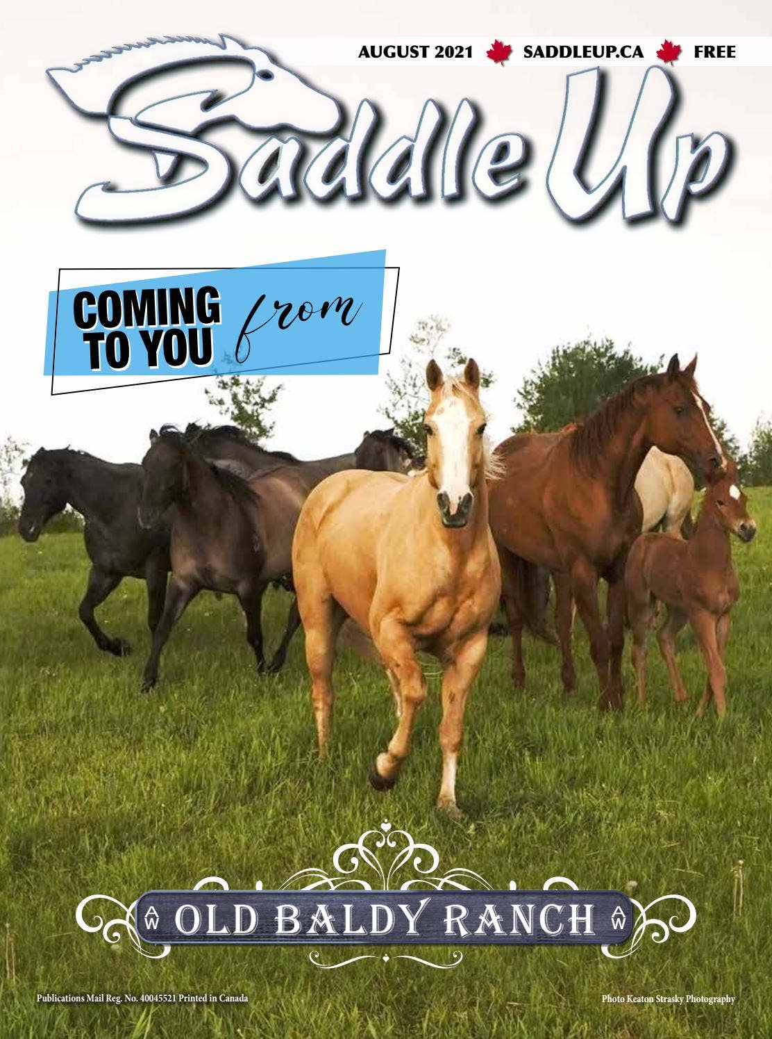 Saddle Up August 2021 by Saddle Up Magazine Canada - Issuu
