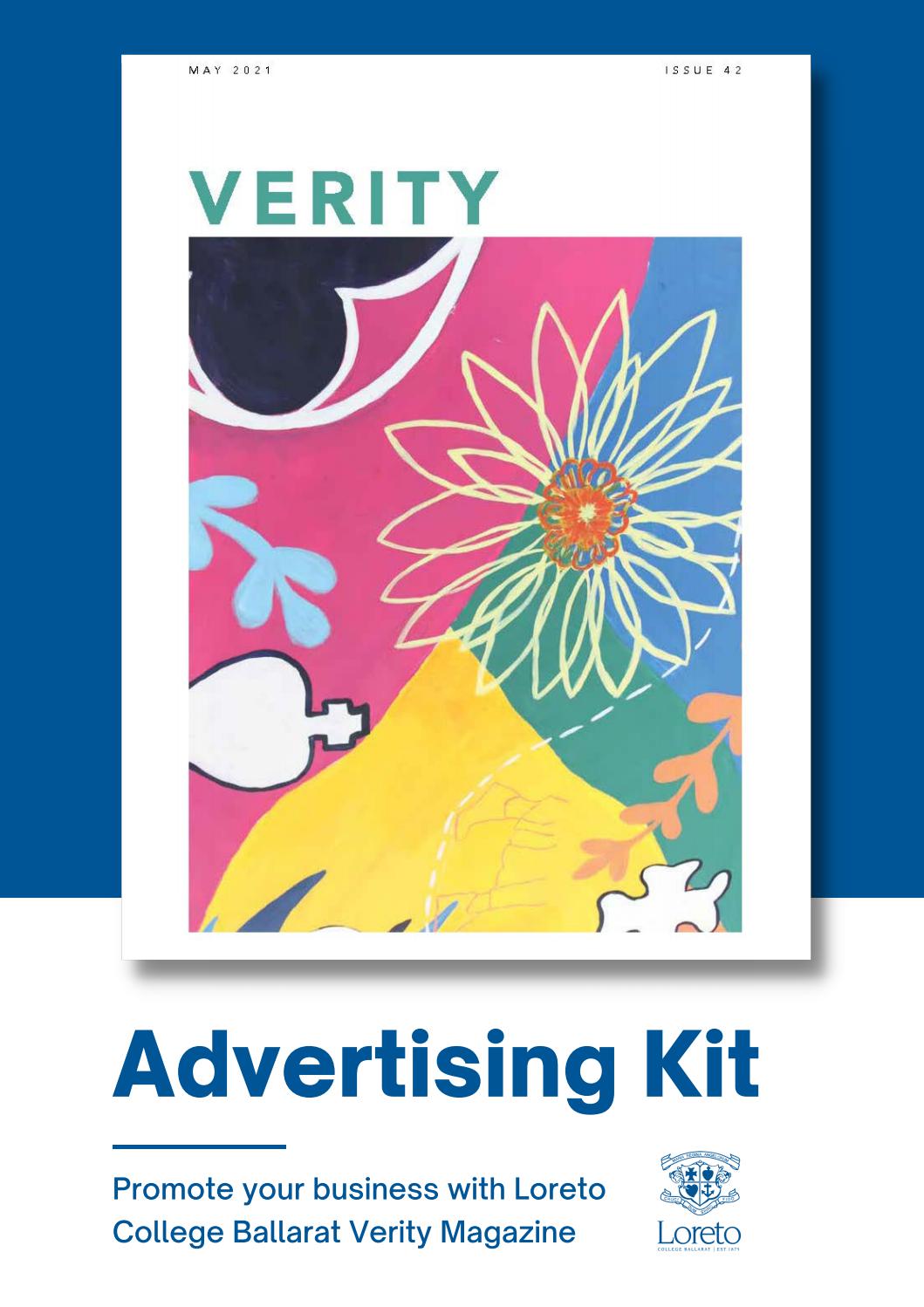 Verity Advertising Kit by Loreto College Ballarat - Issuu