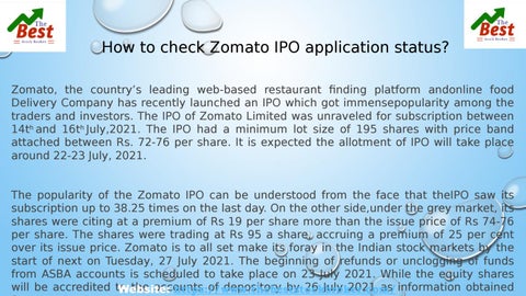 upcoming IPO in India by The Best Stock Broker - Issuu