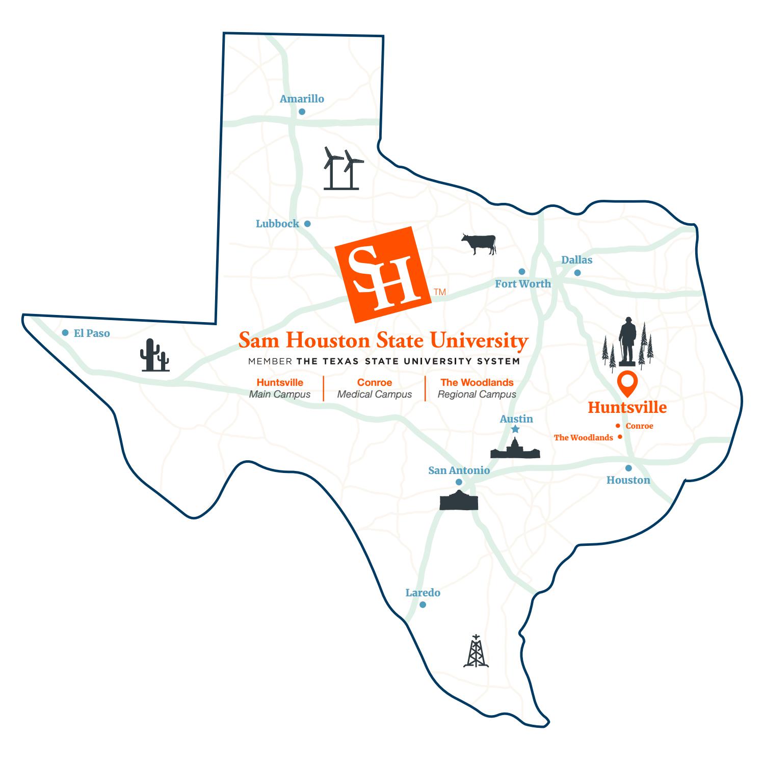 SHSU Texas Infographic 2021 by samhoustonstateuniversity - Issuu