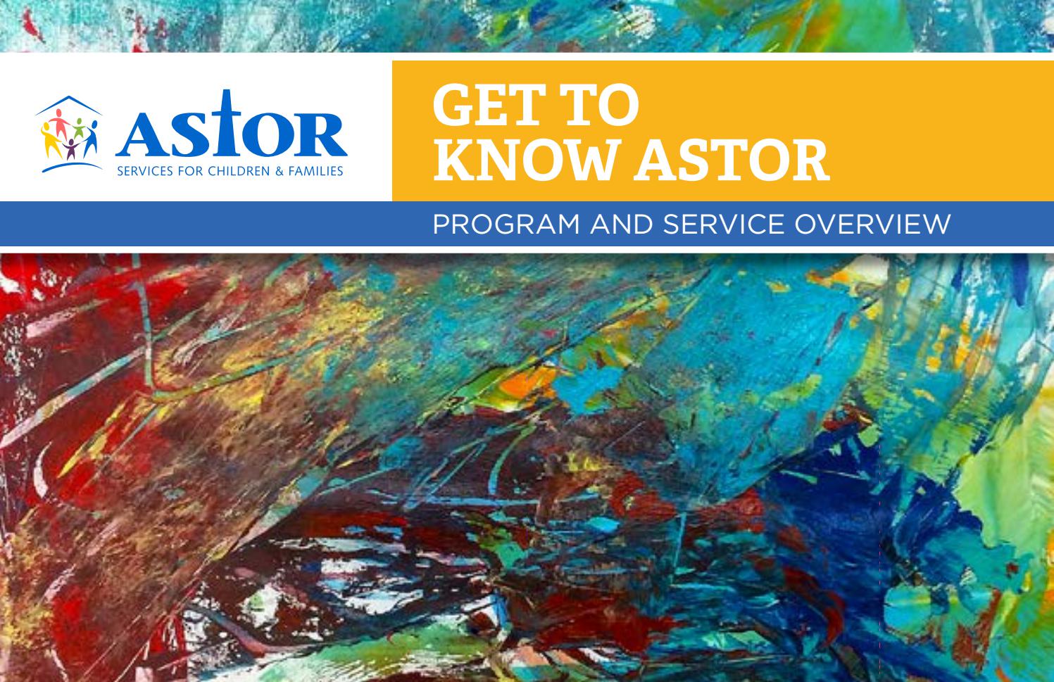 Get To Know Astor by AstorServices - Issuu