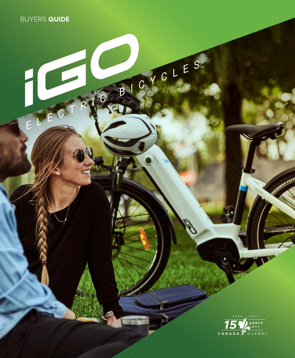 iGO Electric Bikes - Buyers Guide 2021 by iGO Electric Bikes - Issuu