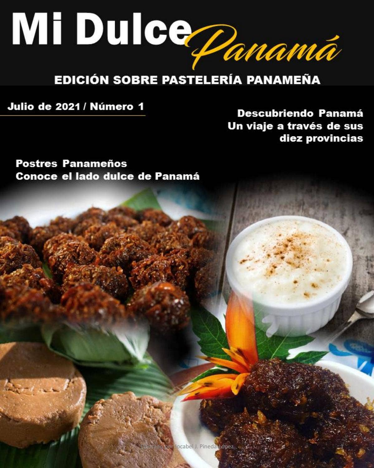 REVISTA SOBRE POSTRES PANAMEÑOS by vladimir - Issuu