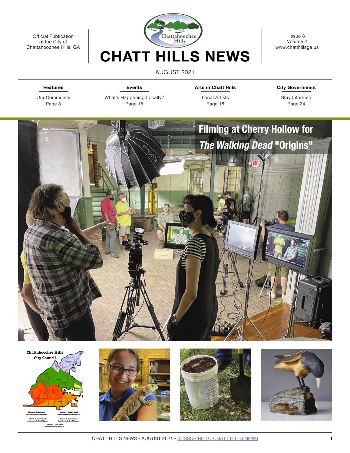 Chatt Hills News ~ August 2021 by City of Chattahoochee Hills - Issuu