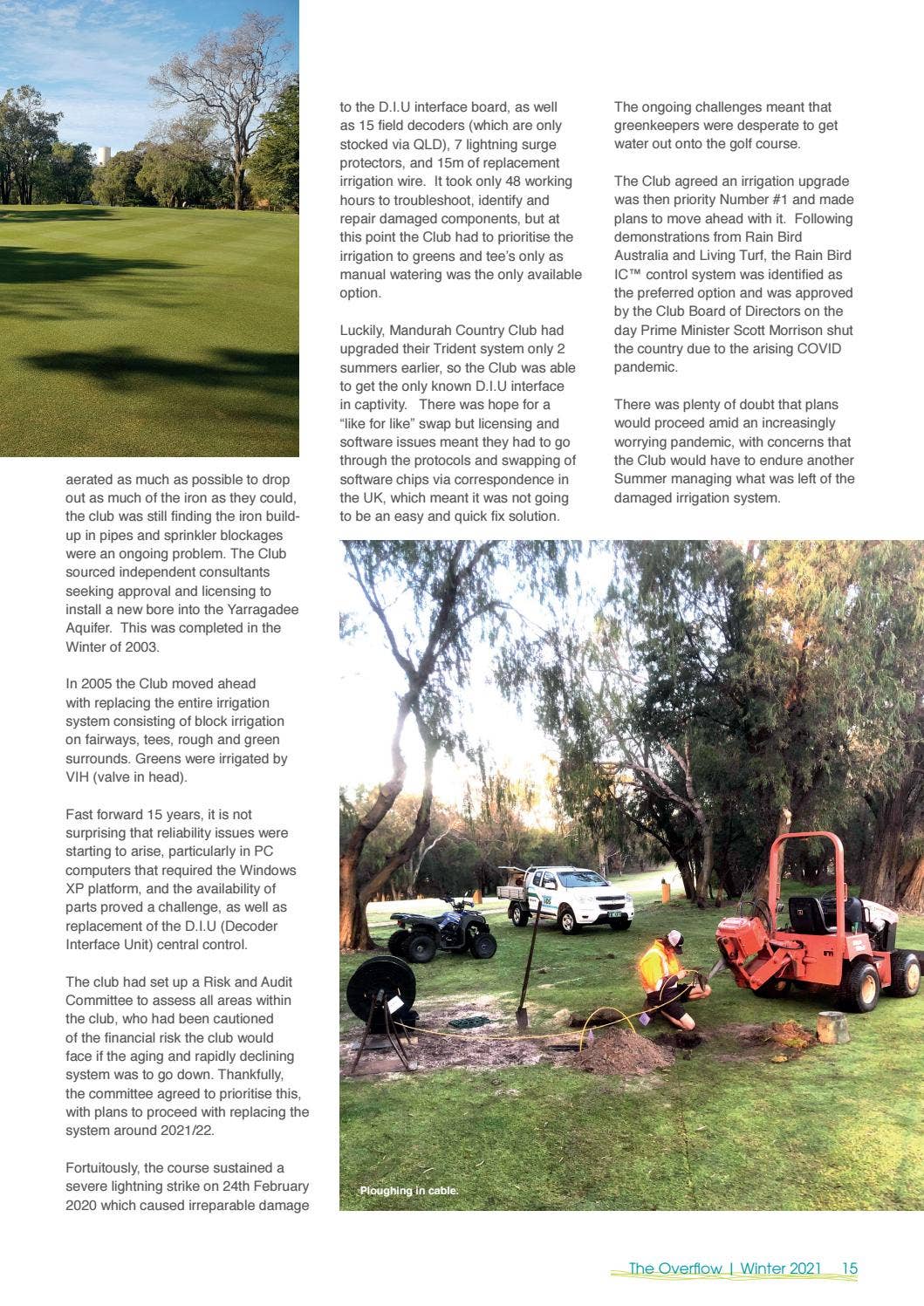 Overflow Magazine Winter 2021 by Irrigation Australia - Issuu