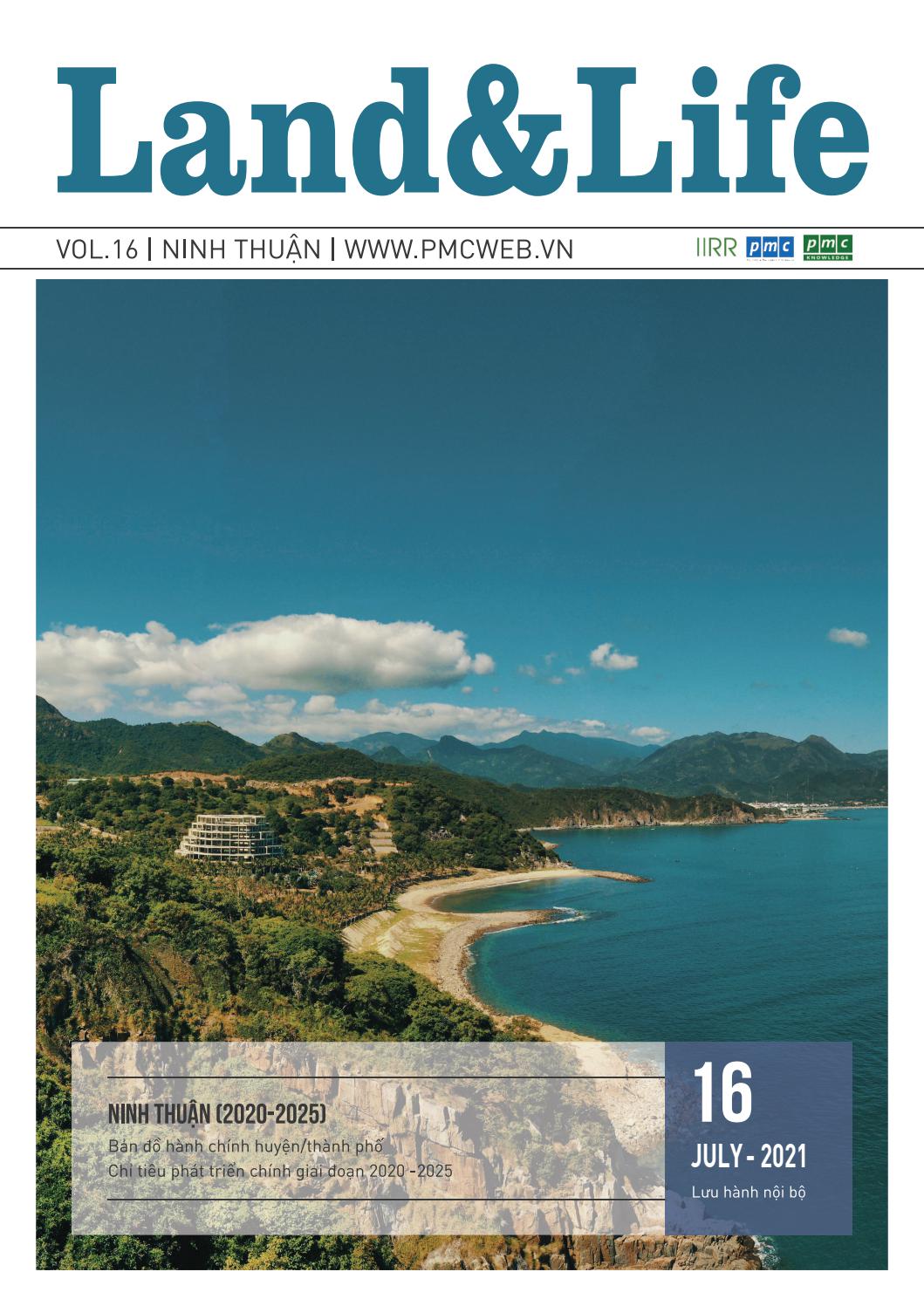 Land & Life Magazine | Vol.16 - Ninh Thuận - Bản đồ hành chính cấp ...