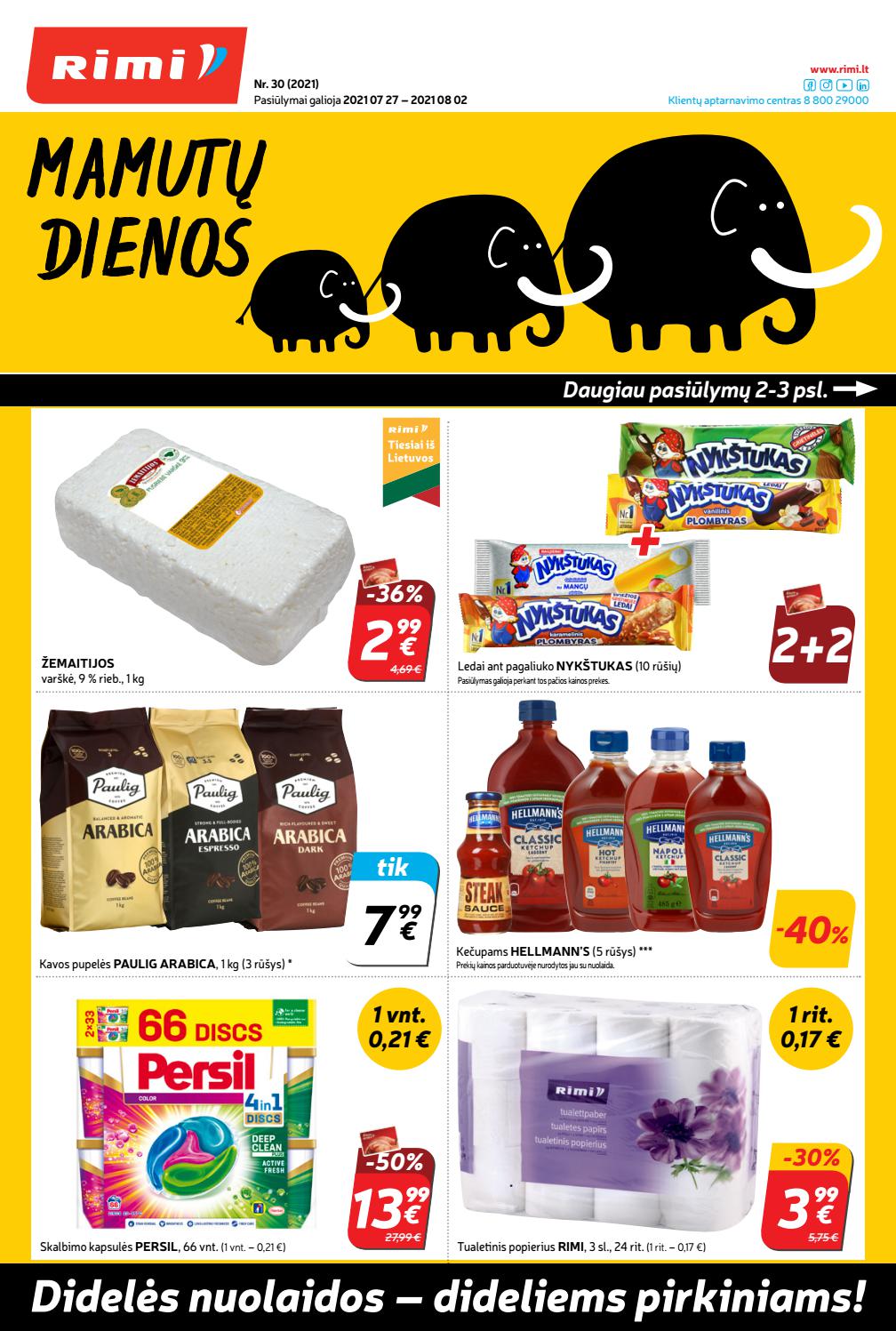 „Rimi“ savaitinis leidinys Nr. 30 (2021) by Rimi - Issuu