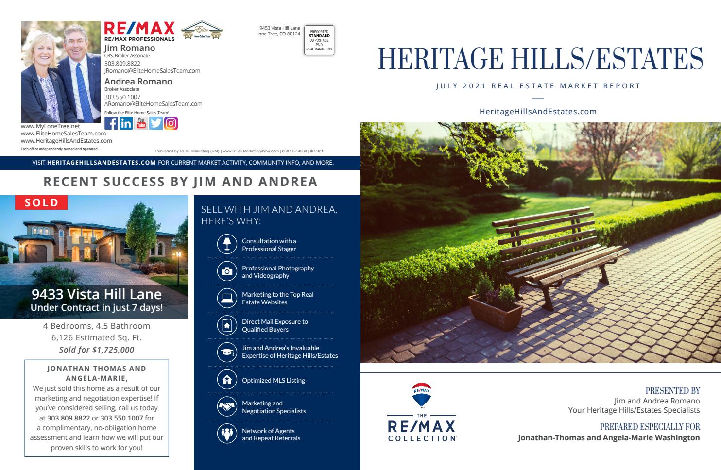 Jim Romano - Heritage - July 2021 by REAL Marketing - Issuu