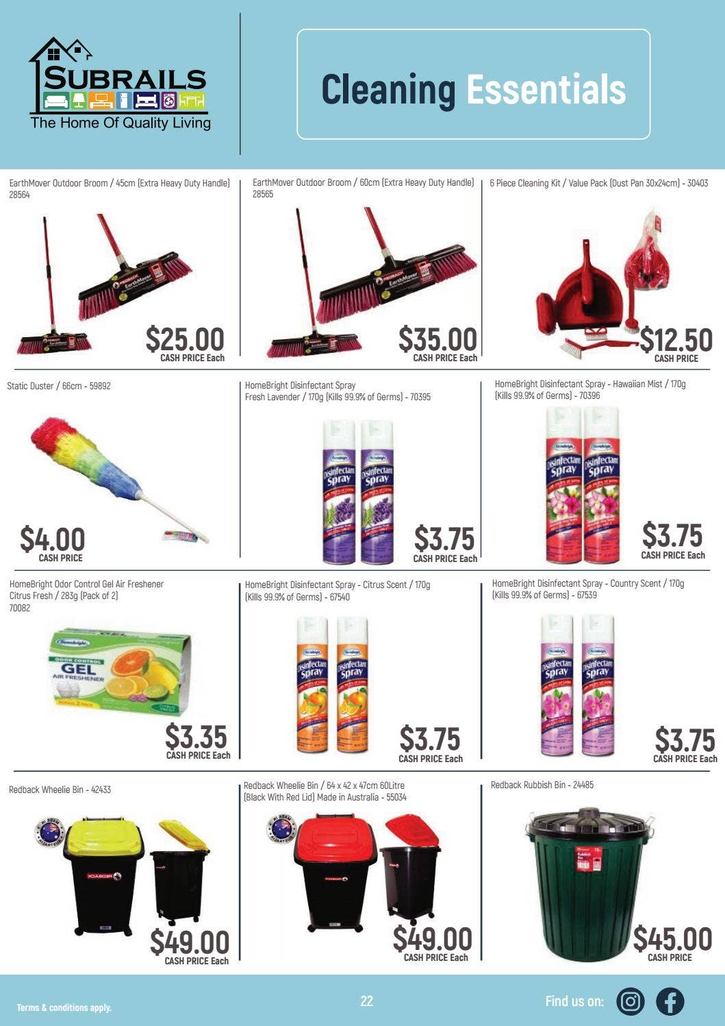 Subrails Home Plus Essentials Catalogue by Subrails Furniture Centre ...