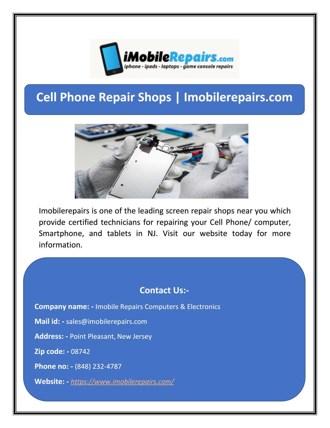 Cell Phone Repair Shops | Imobilerepairs.com by Imobile Repairs ...