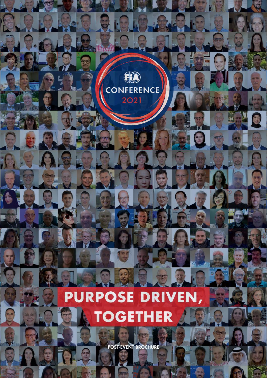 FIA Conference 2021 - Post event Brochure by Fédération Internationale ...