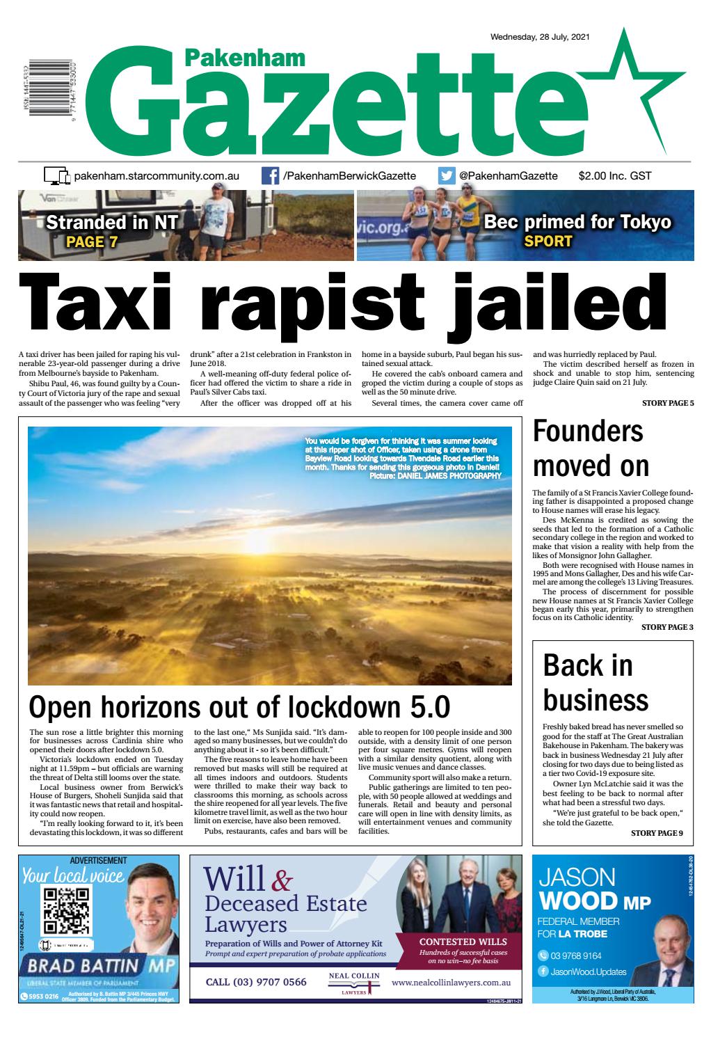 Pakenham Gazette - 28th July 2021 by Star News Group - Issuu