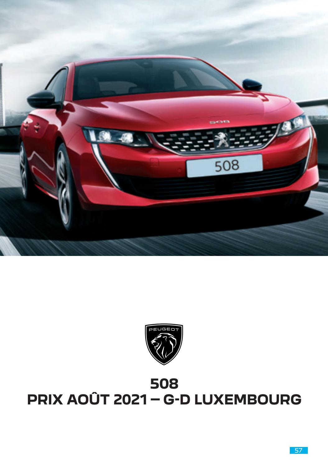 PSA-PEUGEOT-VP-082021 - VP - 508 LUX by altavia.act - Issuu