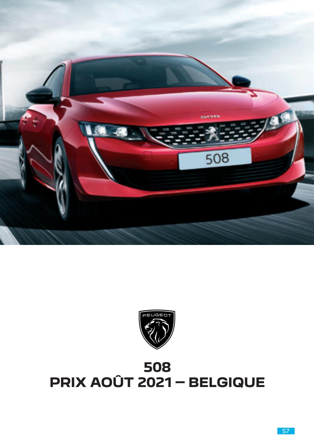 PSA-PEUGEOT-VP-082021 - VP - 508 BEFR by altavia.act - Issuu