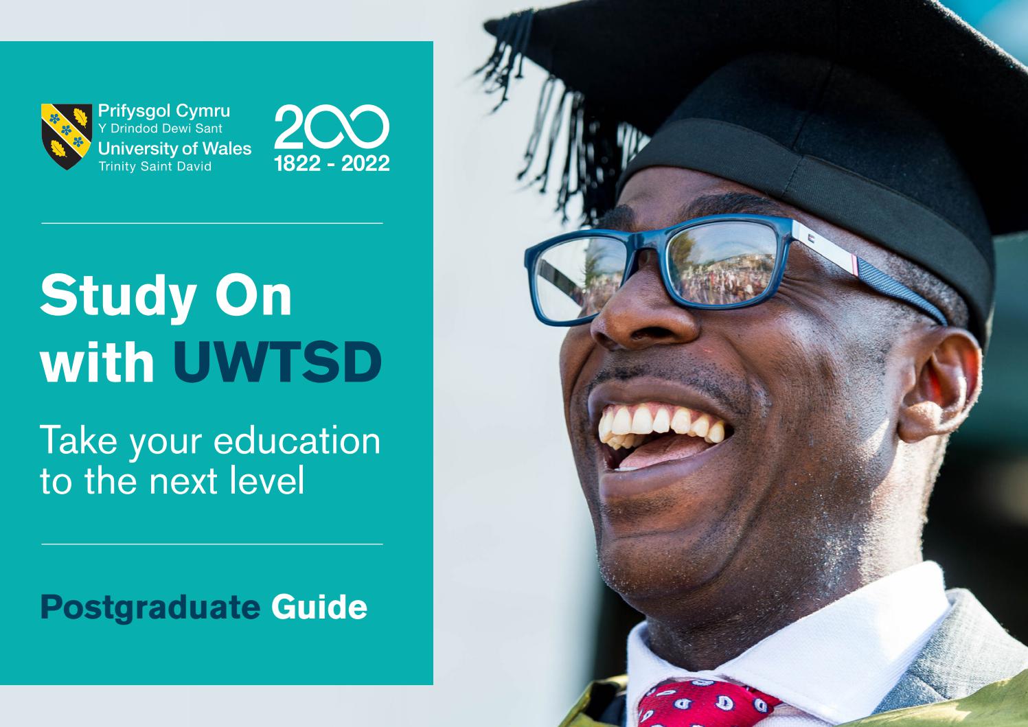 UWTSD Postgraduate Guide by University of Wales Trinity Saint David - Issuu