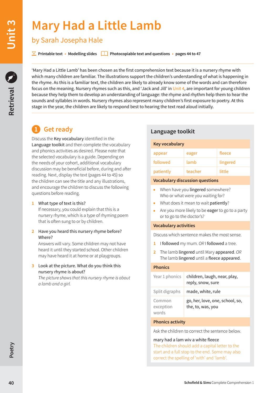 Complete Comprehension Book 1 by Schofield & Sims - Issuu