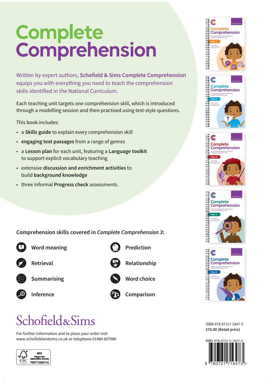 Complete Comprehension Book 3 by Schofield & Sims - Issuu