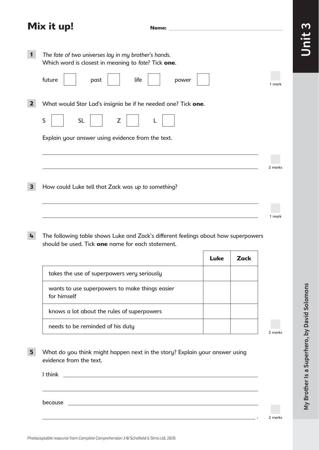 Complete Comprehension Book 3 by Schofield & Sims - Issuu