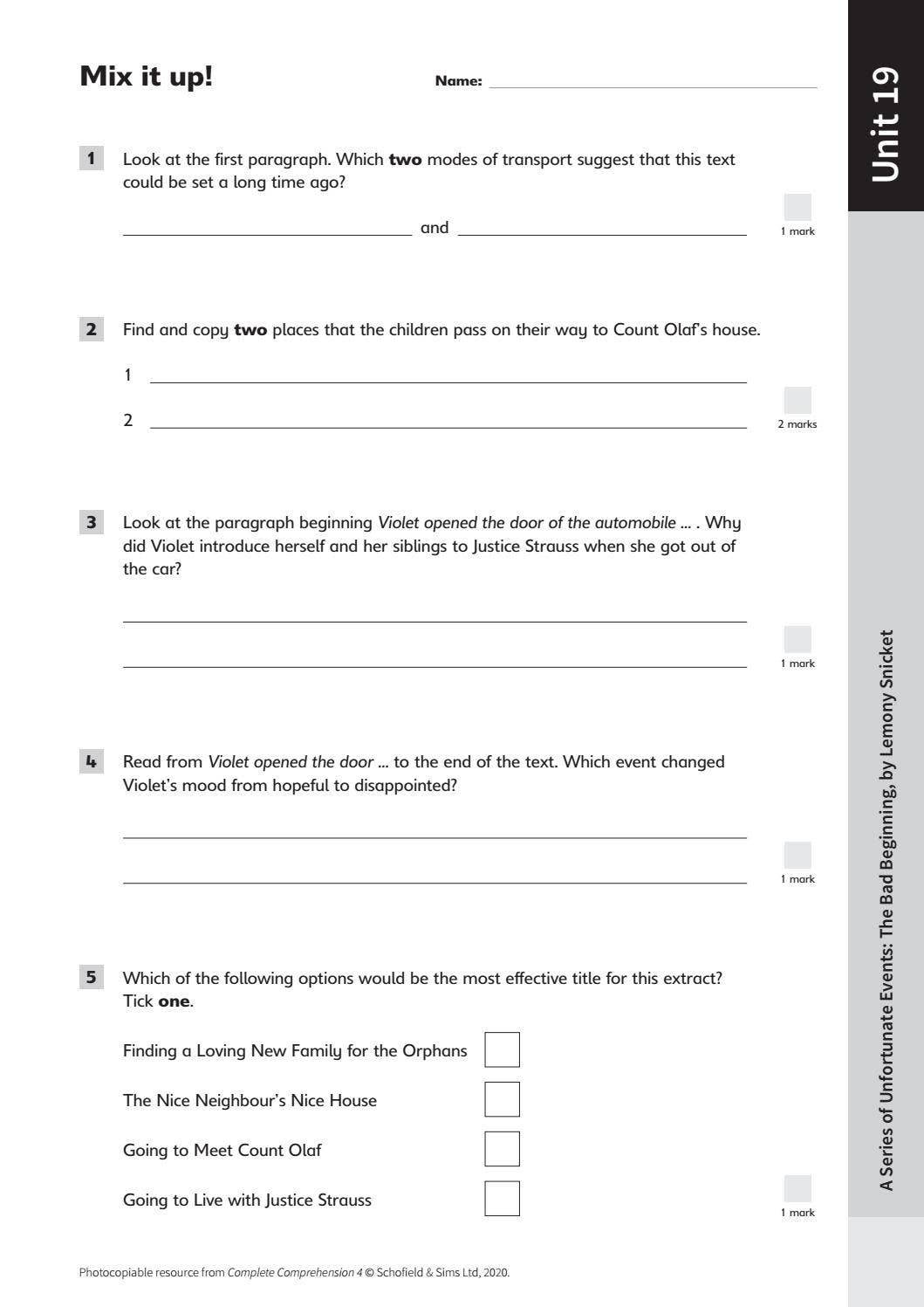 Complete Comprehension Book 4 by Schofield & Sims - Issuu